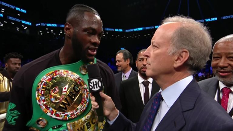 Wilder wants AJ next | Video | Watch TV Show | Sky Sports