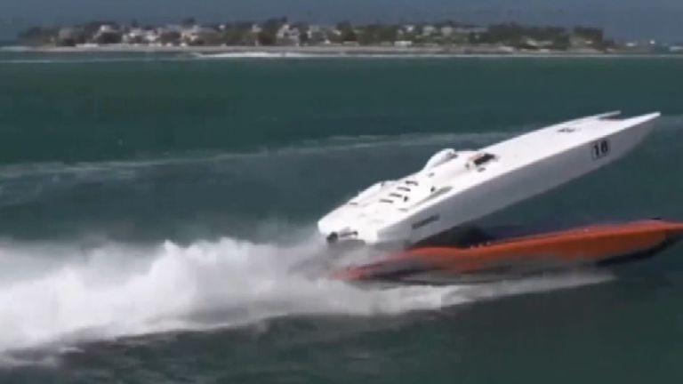 Powerboat racing crash | Video | Watch TV Show | Sky Sports