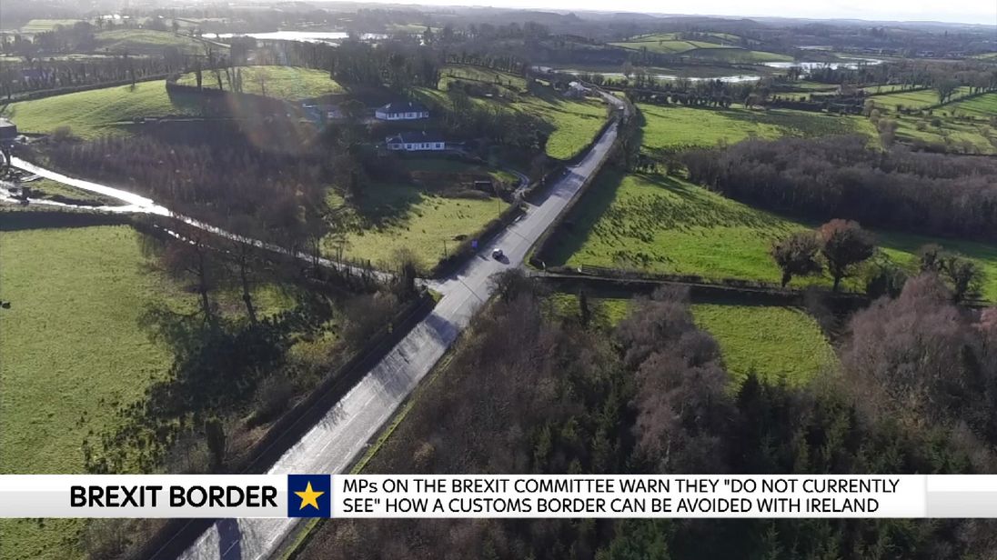 'Not possible' to avoid post-Brexit hard border in Ireland, say MPs