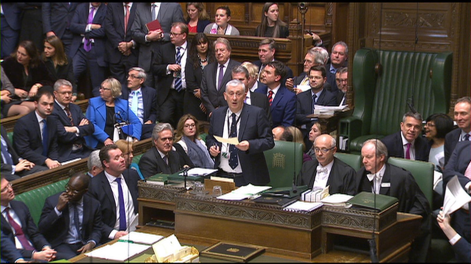 The moment May is defeated on key Brexit vote | News UK Video News ...