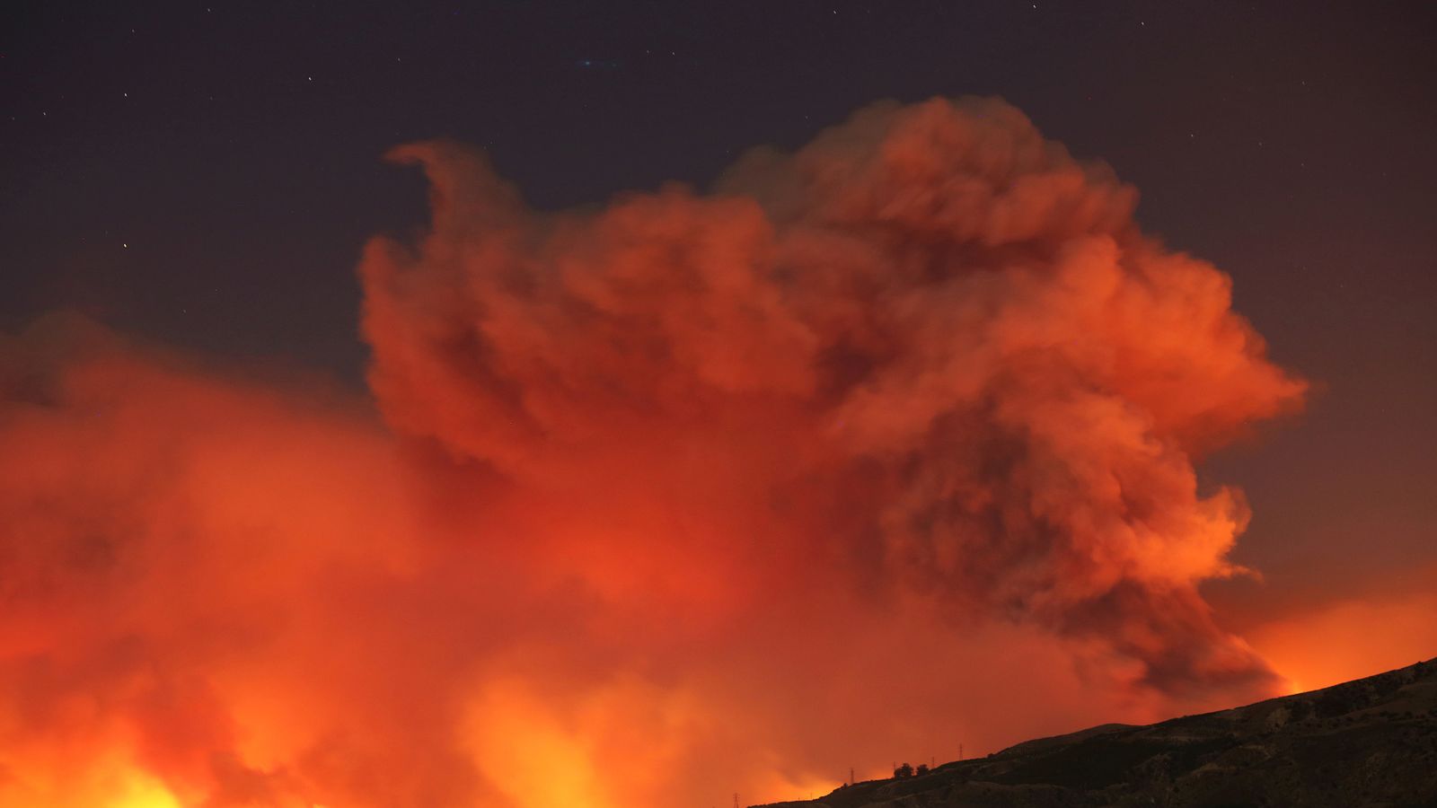 State of emergency declared over southern California wildfires | US ...
