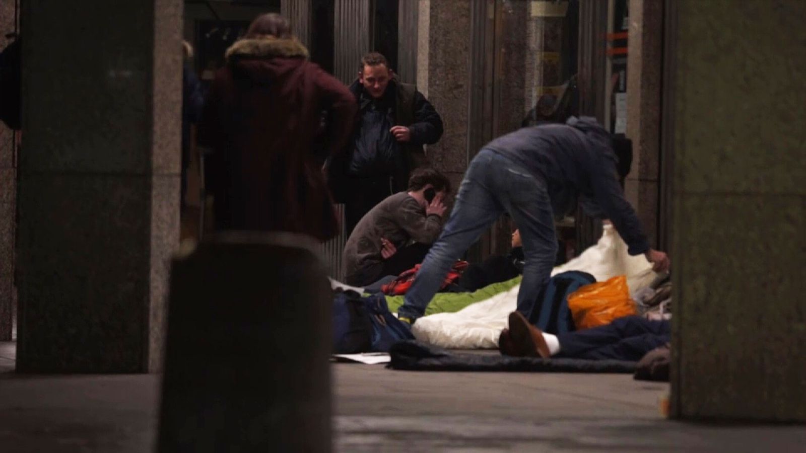 'Homelessness crisis is like fighting a losing battle' | UK News | Sky News