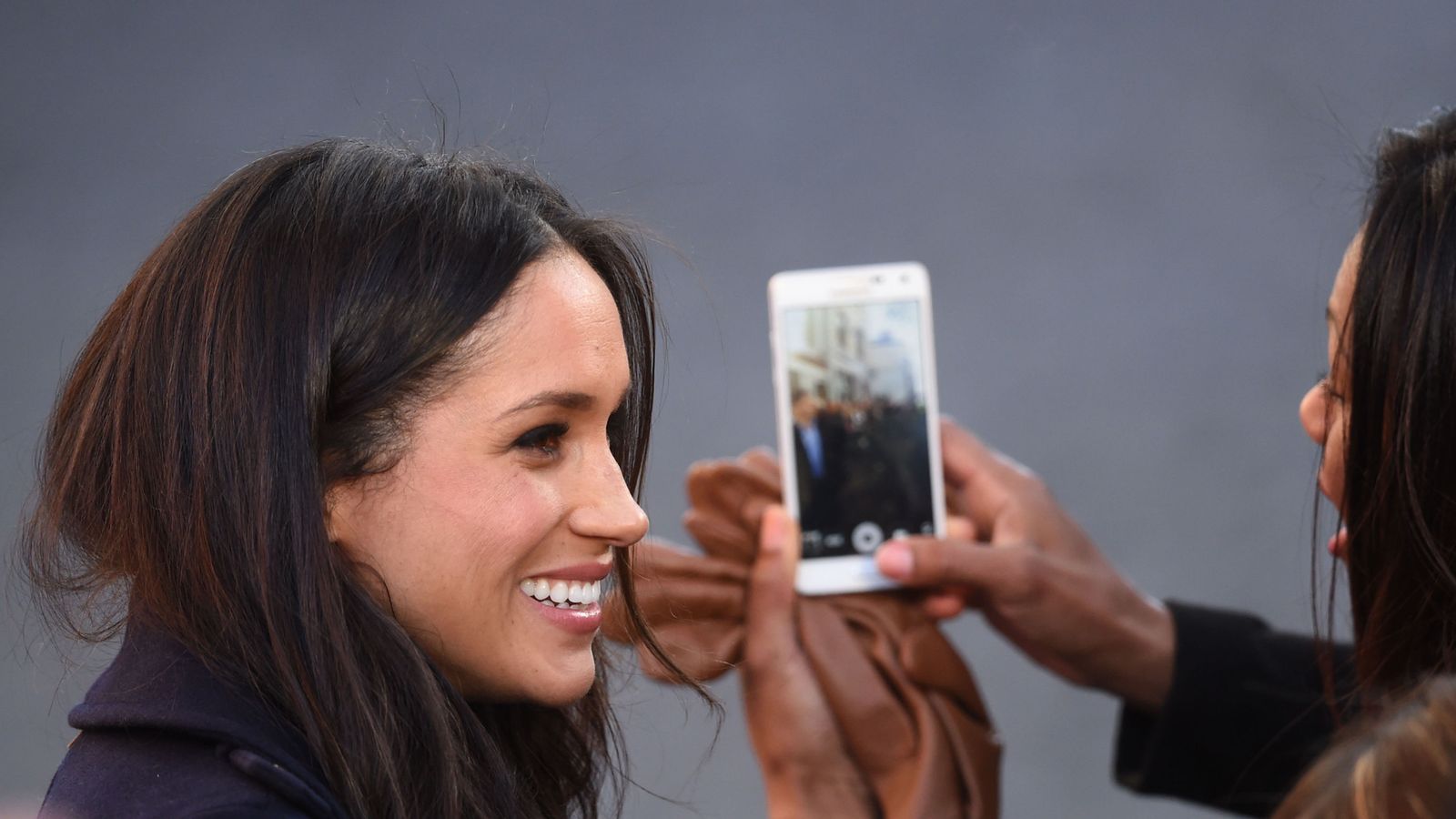 Meghan gets warm welcome on first Royal engagement | UK News | Sky News
