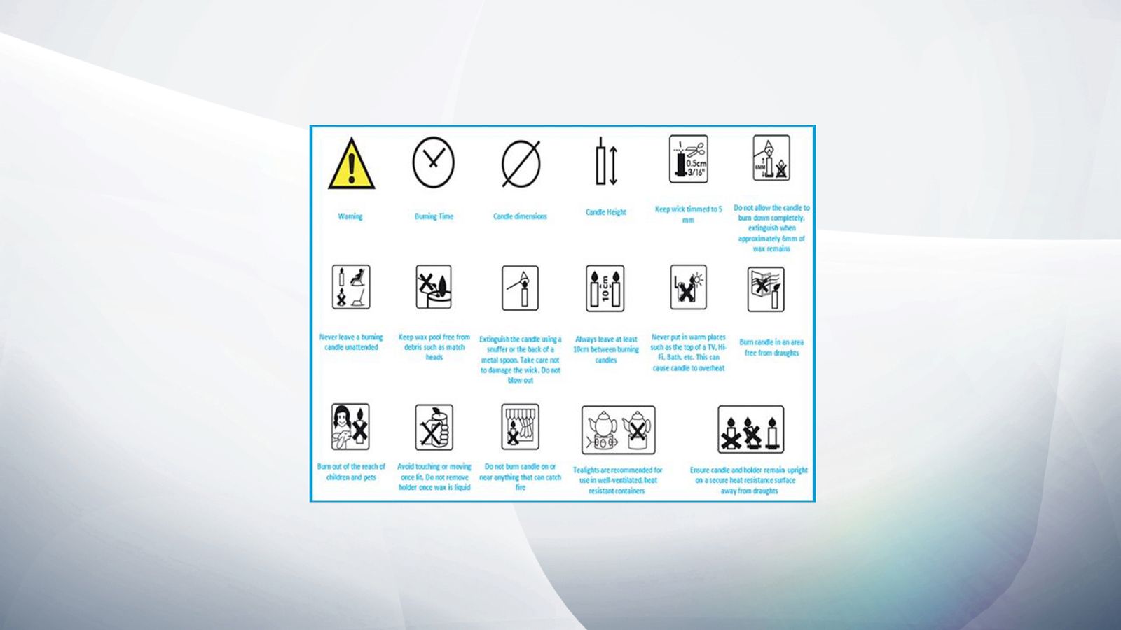 'Dangerous' Primark Christmas candle photo goes viral amid safety fears ...