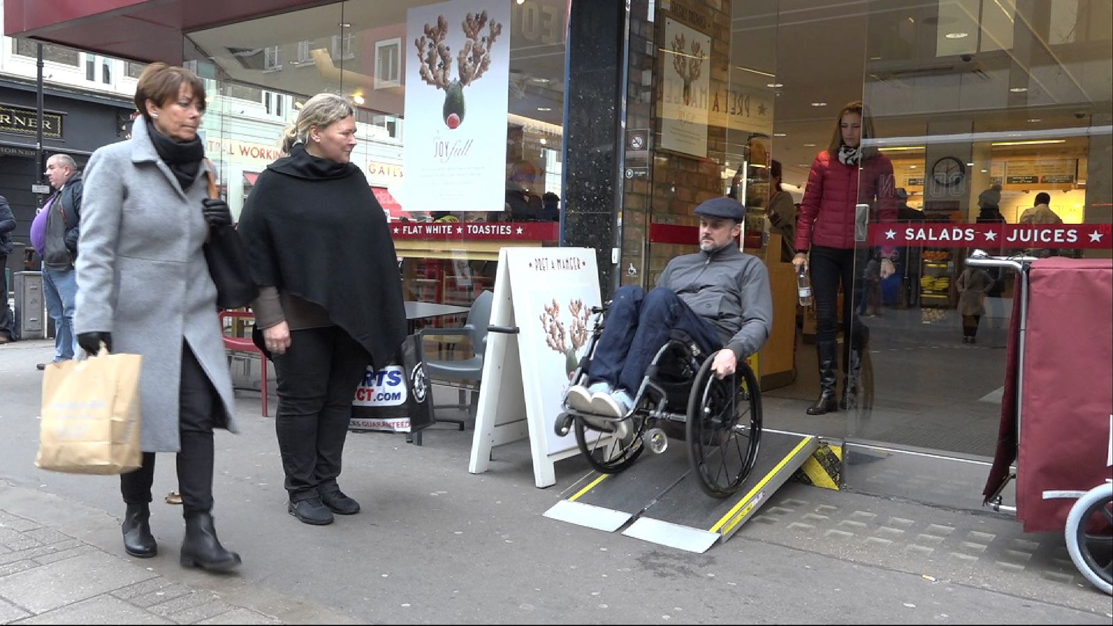 High street chains exposed on trip out with disabled person | UK News ...