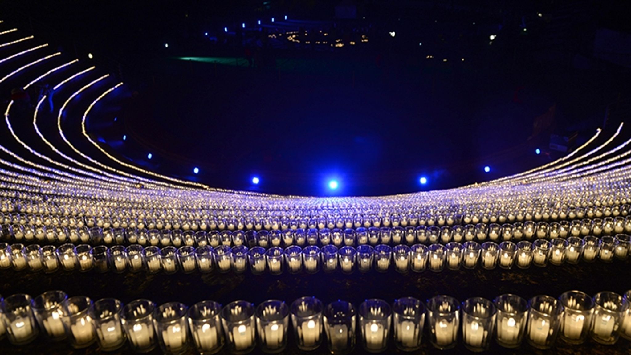 In pictures: Lyon's Festival of Lights | World News | Sky News