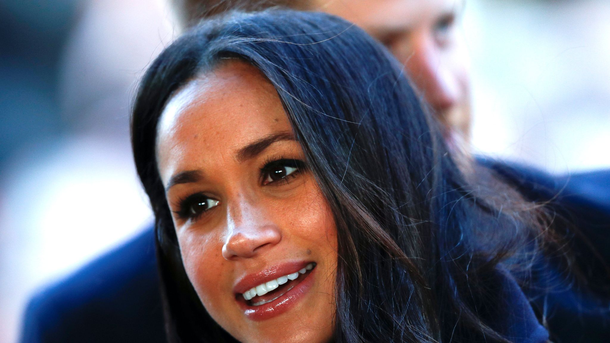 Meghan gets warm welcome on first Royal engagement | UK News | Sky News
