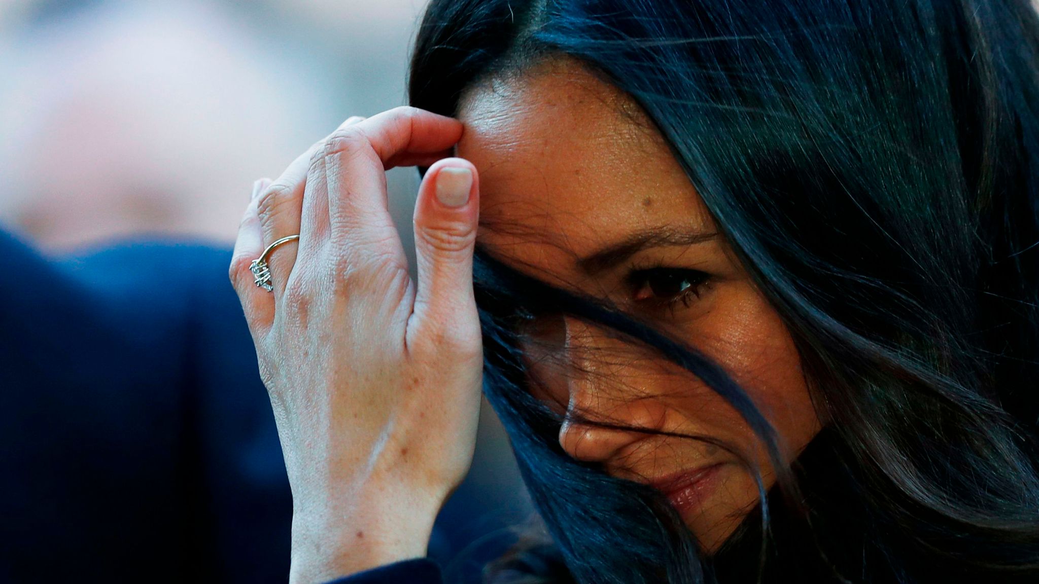 Meghan gets warm welcome on first Royal engagement | UK News | Sky News