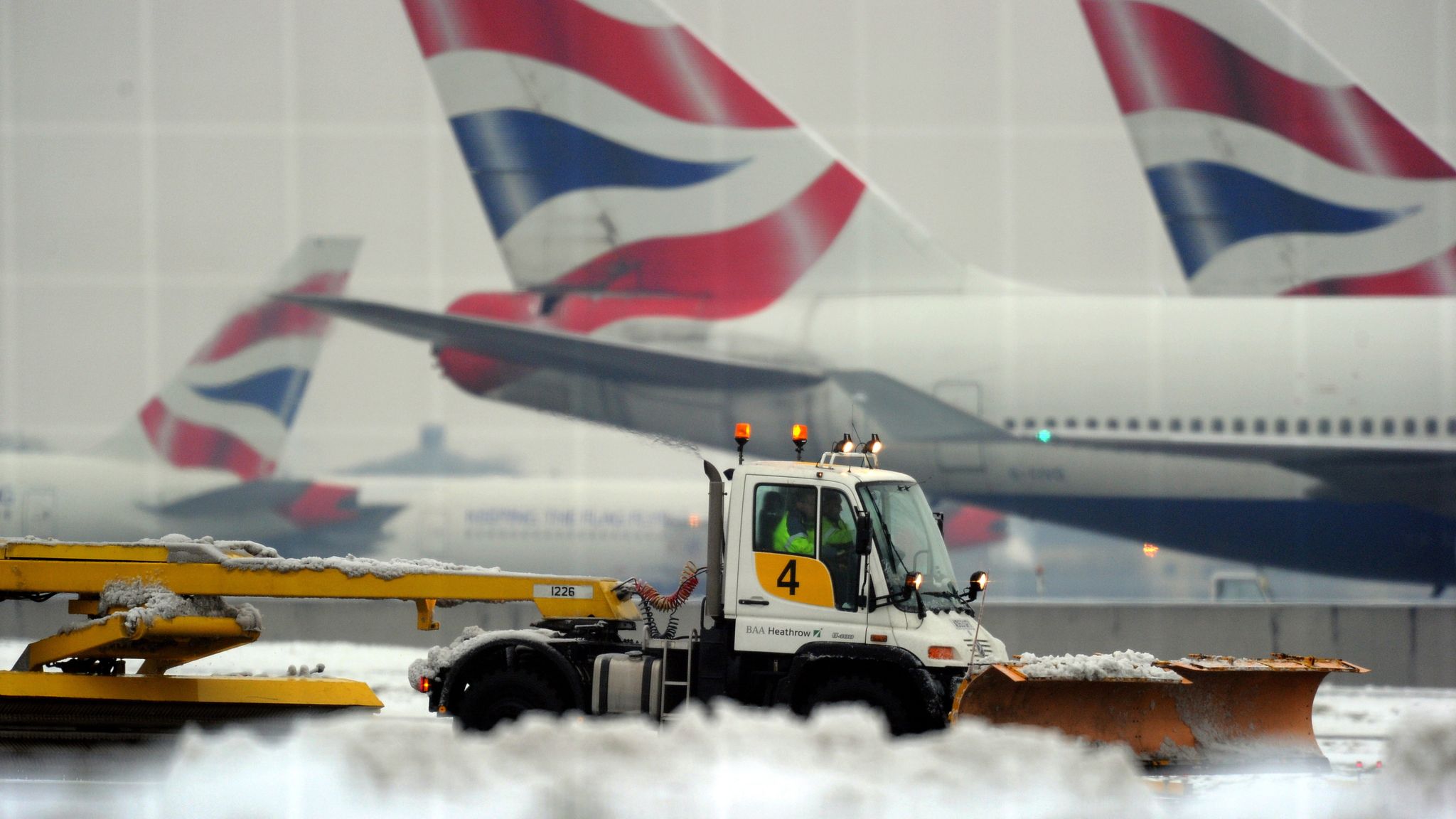 How the cold weather has hit trains, planes, schools and snow | UK News ...