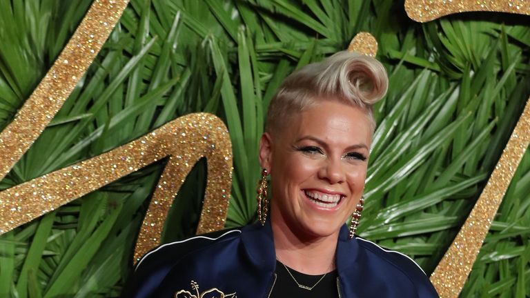 Fashion's finest at London awards | UK News | Sky News