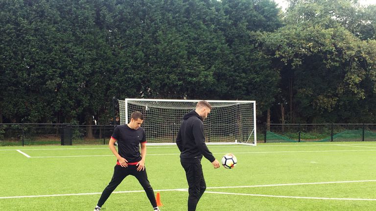 How to become a pro footballer | Ents & Arts News | Sky News