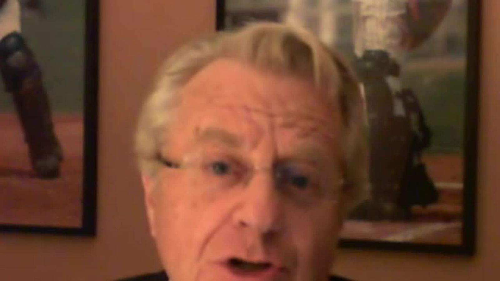 Jerry backs Oprah for White House | News UK Video News | Sky News