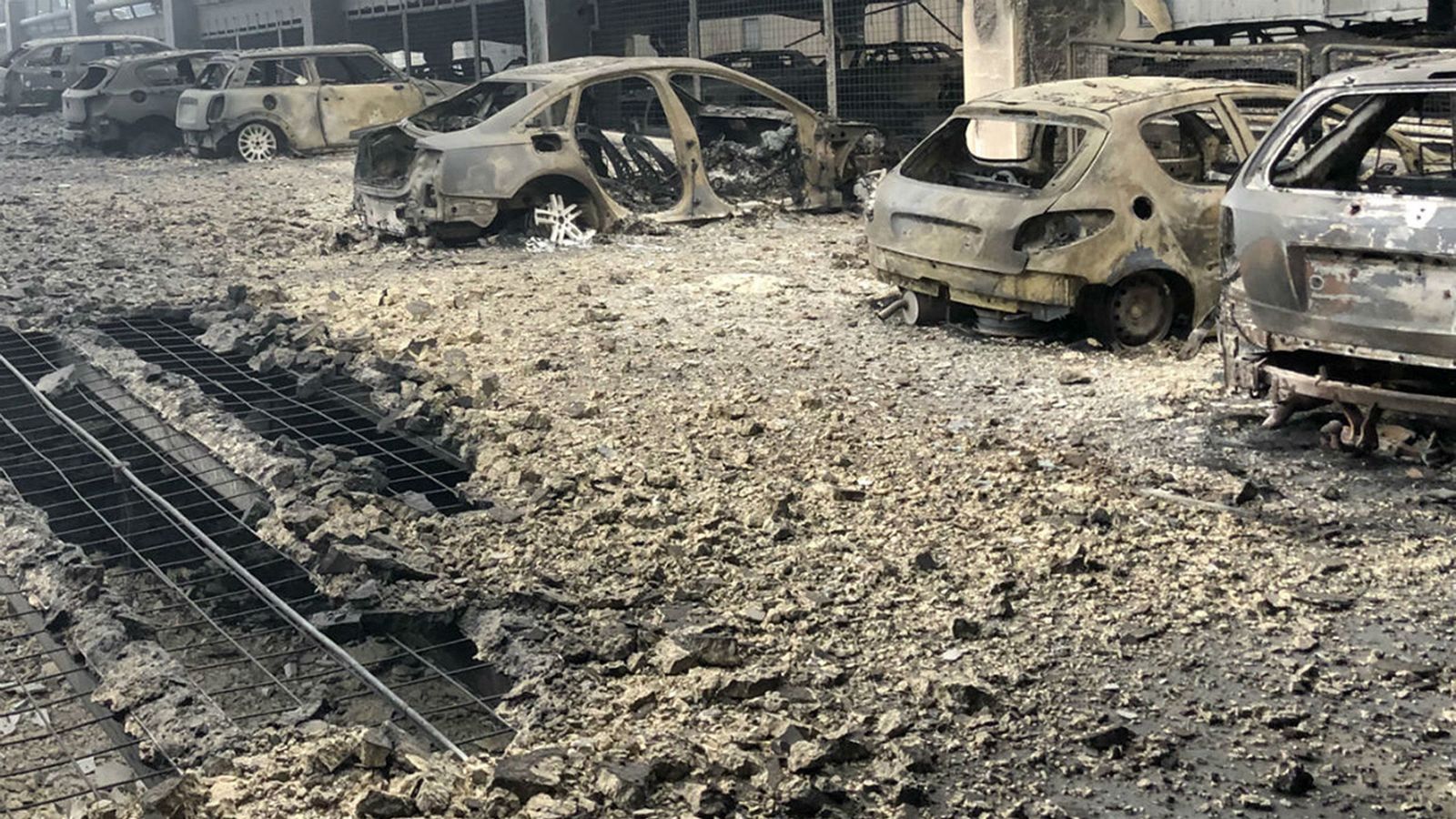 Video of devastating Liverpool Echo Arena car park inferno released ...