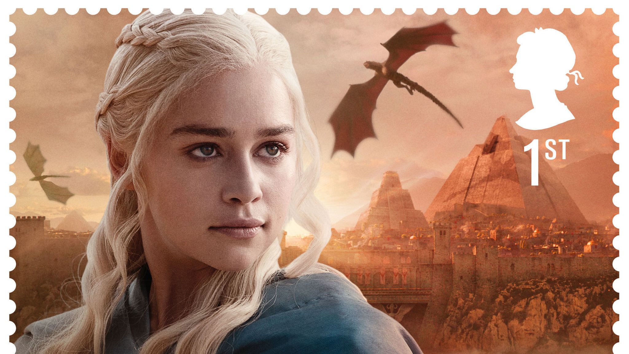 Winter is coming! Royal Mail unveils stamps honouring Game of Thrones ...