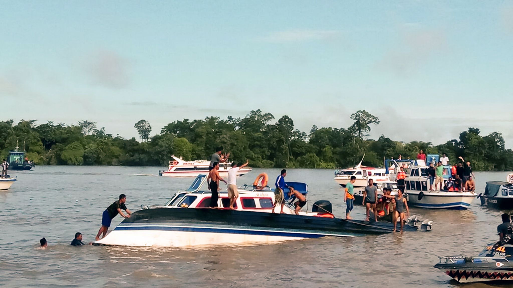 Indonesia hit by second fatal boat capsizing in days | World News | Sky ...