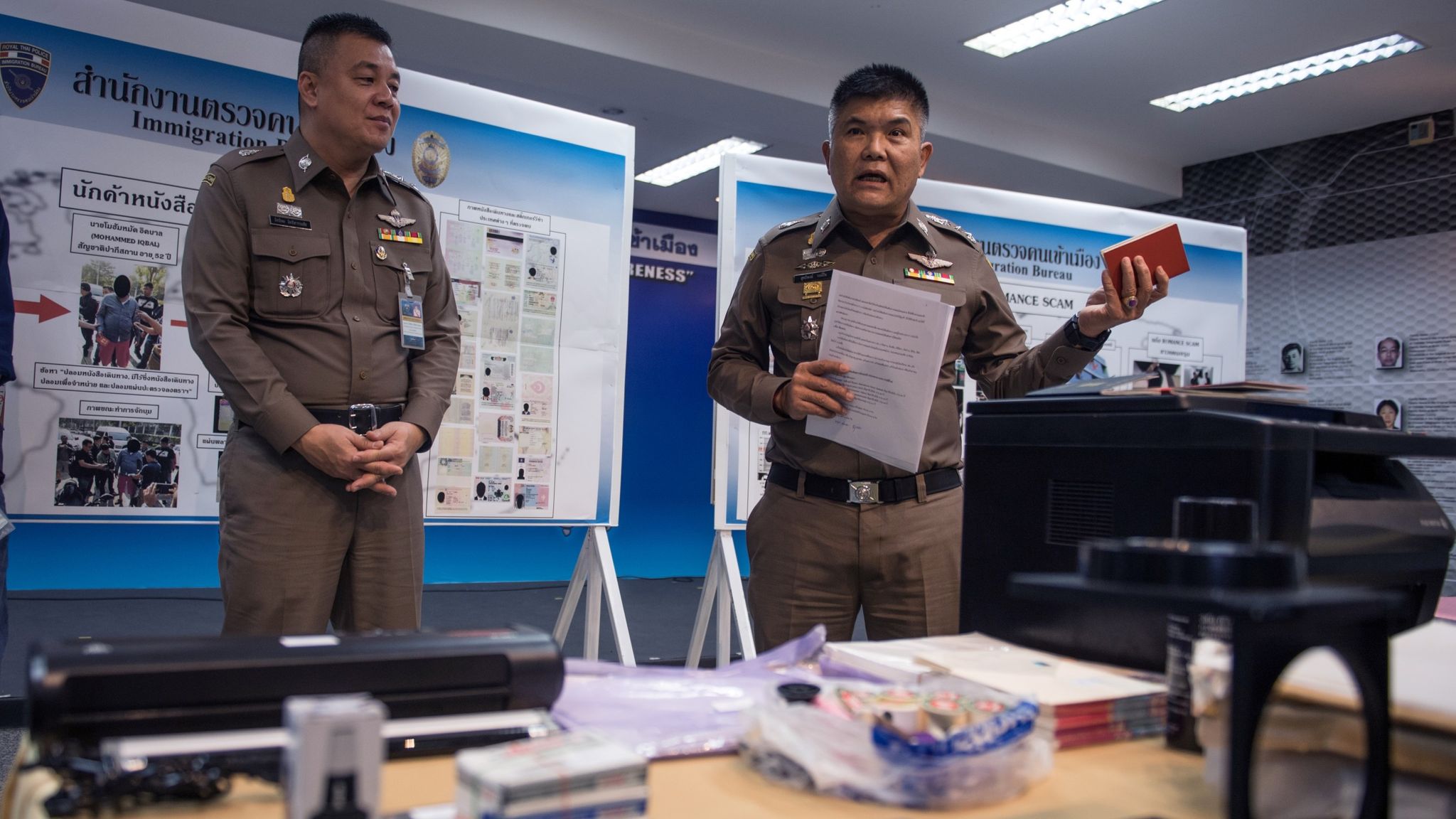 'IS-linked' Pakistani passport forger caught by police in Thailand ...
