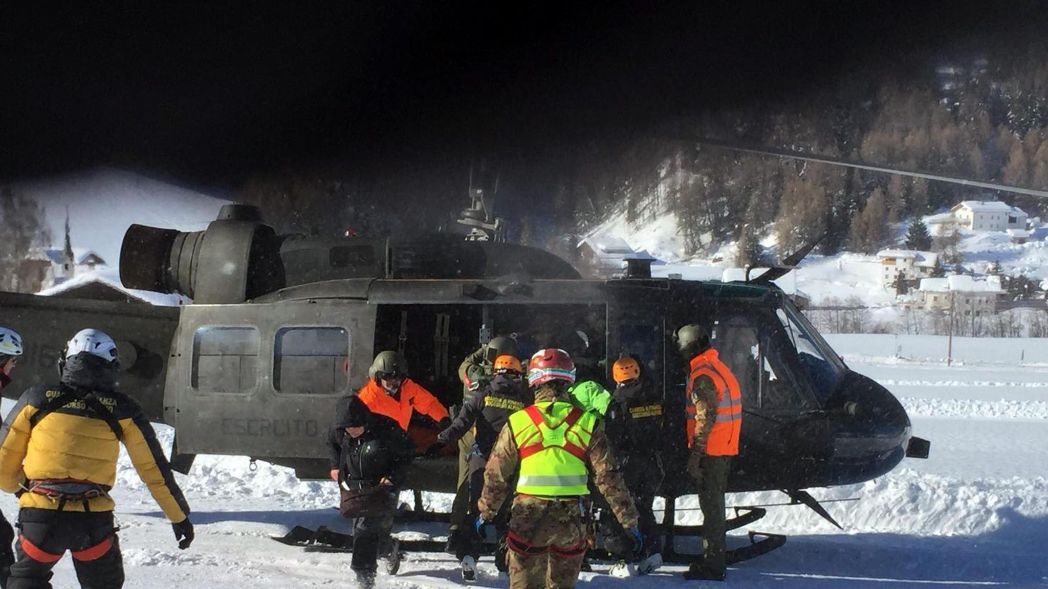 Tourists evacuated from Italian hotel as avalanche strikes | World News ...