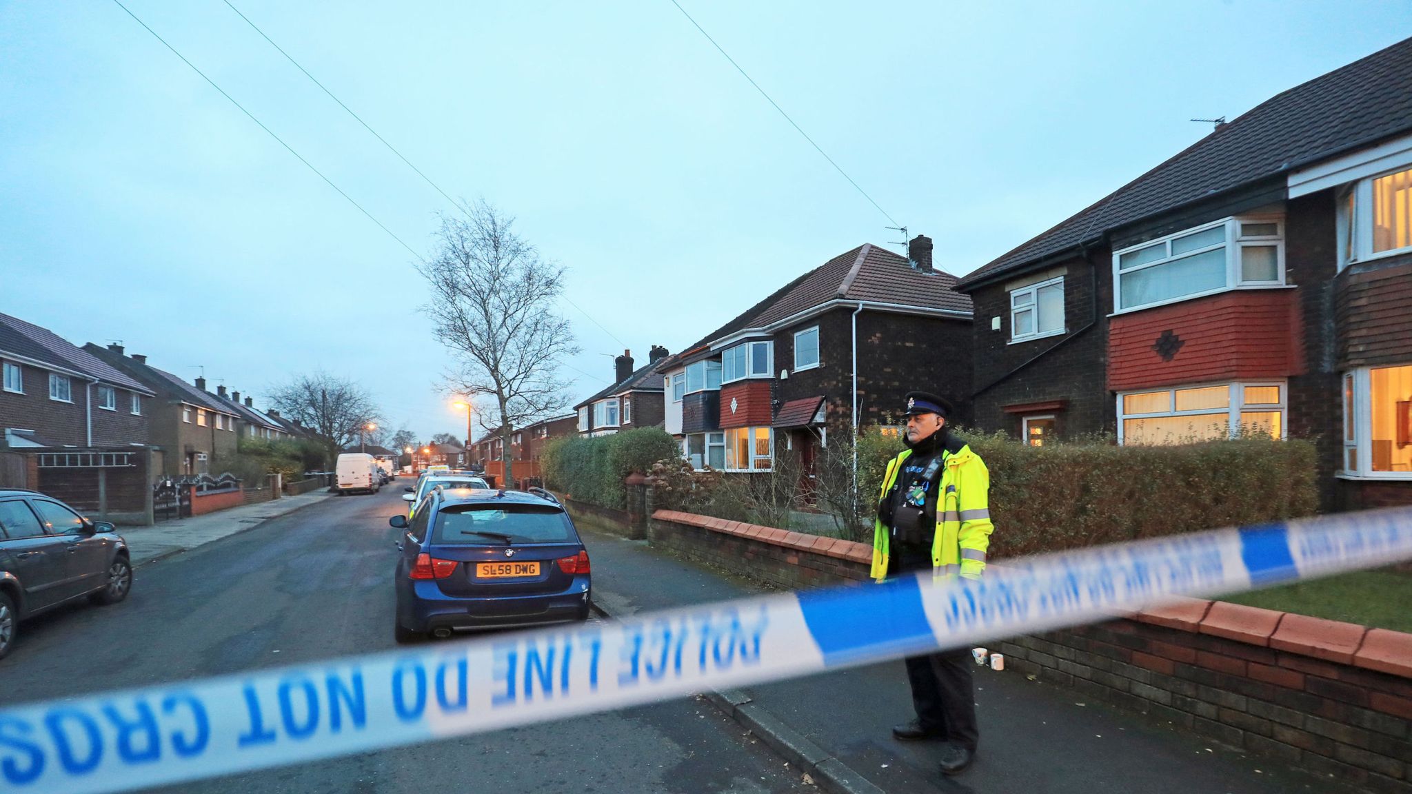 Neighbours tell of shock as dead body found in garden | UK News | Sky News