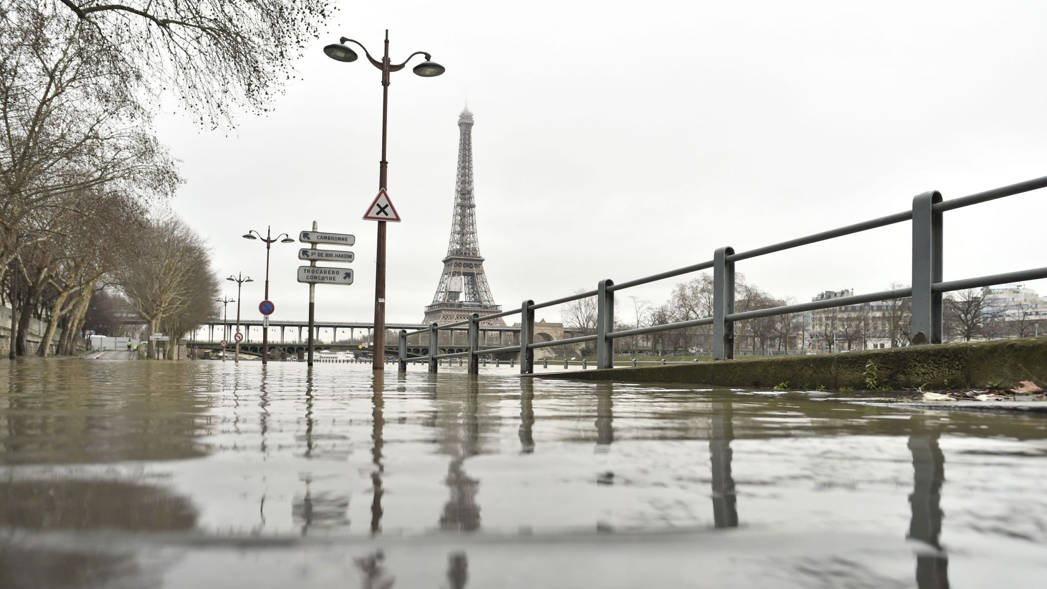 Paris flooded as Seine bursts its banks after days of heavy rain ...