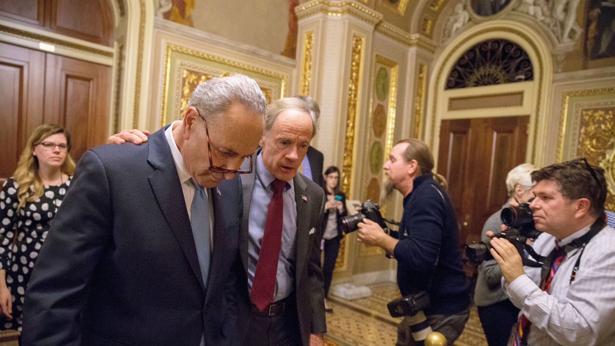 US government shuts down after Senate fails to agree budget | US News ...