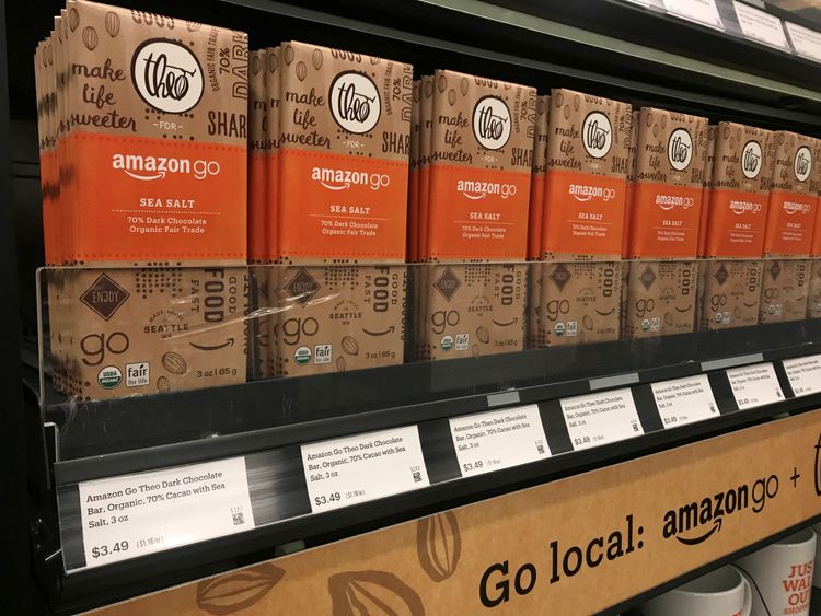 Amazon opens supermarket with no check outs