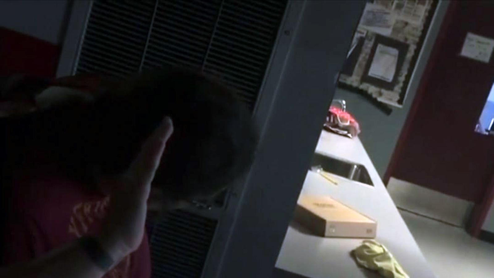 Students and teachers hide in school | News UK Video News | Sky News