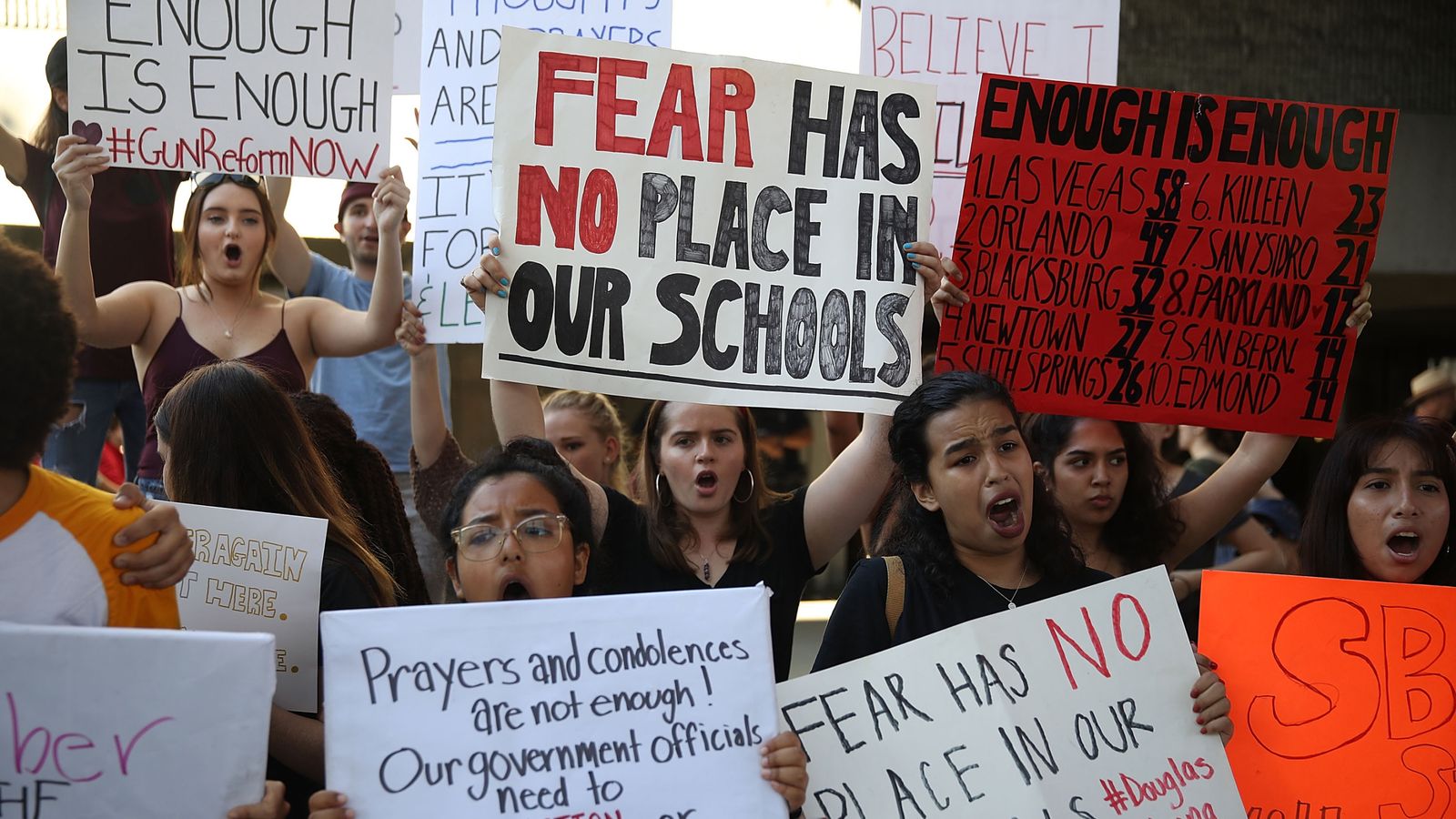 Meet the teenagers shaking up US gun control debate | US News | Sky News