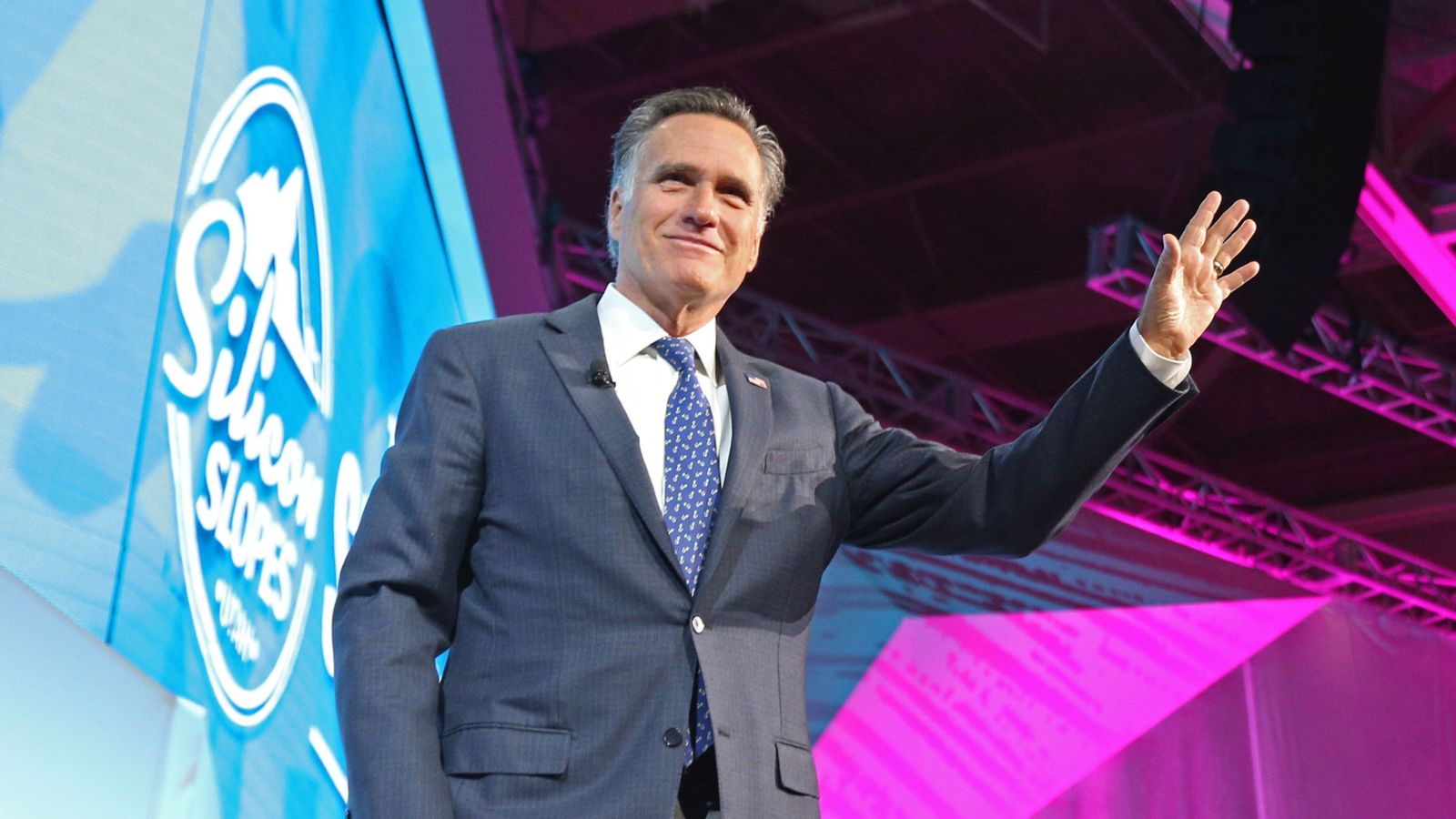 Mitt Romney launches US Senate campaign with 'dig at Donald Trump' | US ...