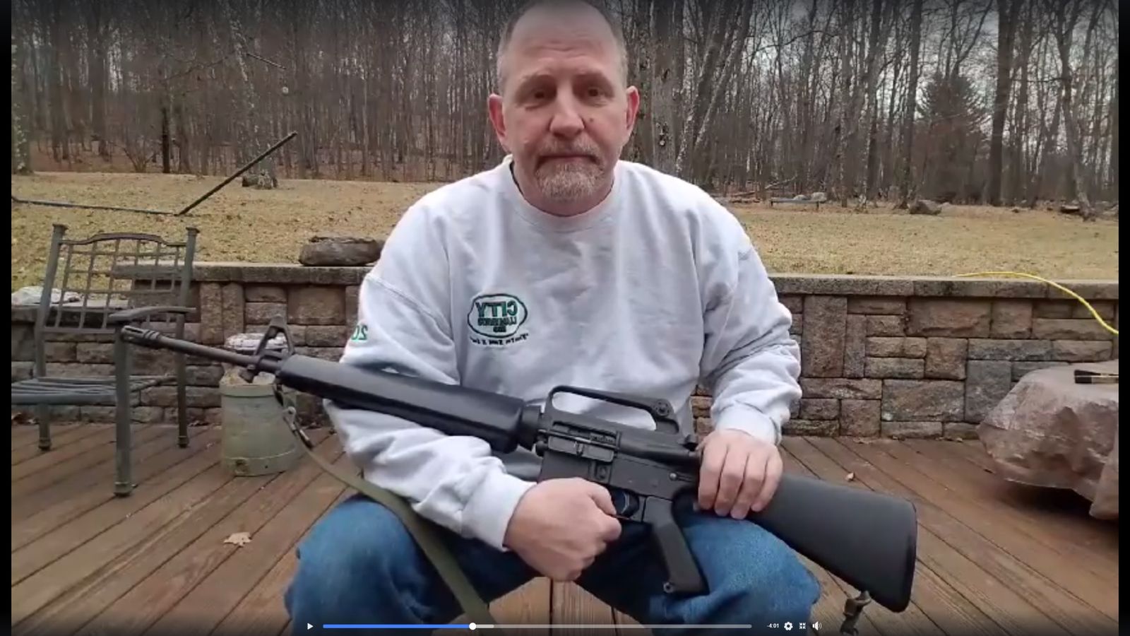 Gun owners destroy rifles after Florida massacre as #OneLess campaign ...