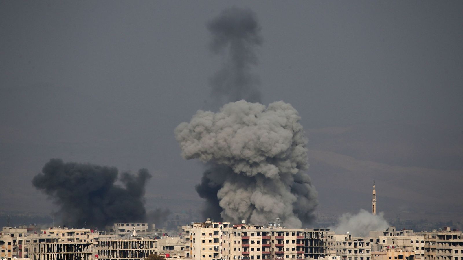 Ghouta resident: 'Bombing and shelling never stops' | World News | Sky News