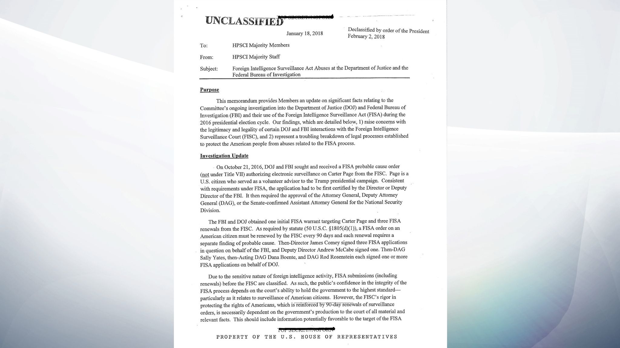 'Bias' memo and Trump's full-throttle battle with FBI risks wrecking ...