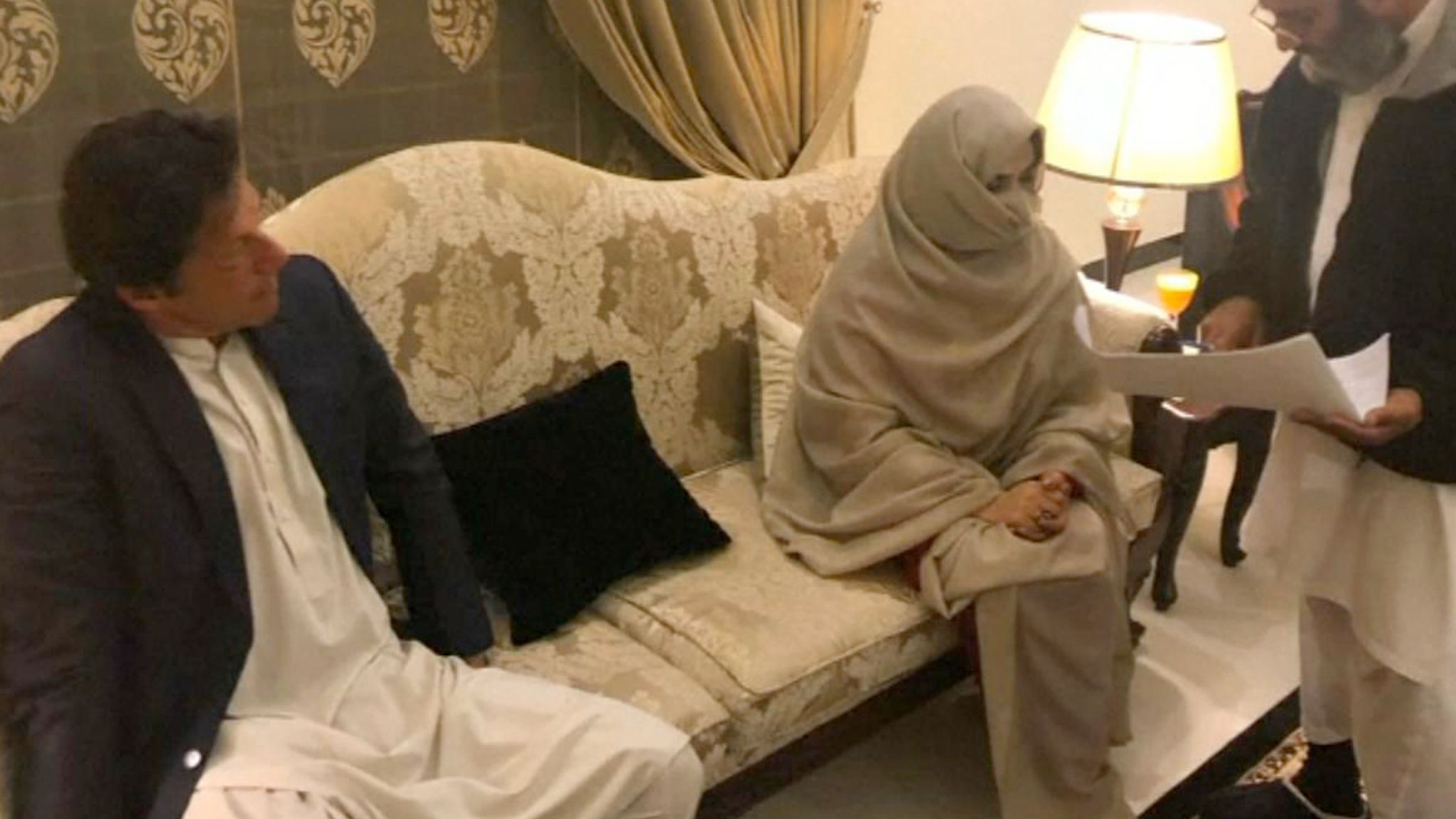 Imran Khan's hat-trick: Cricketer turned politician marries Bushra ...