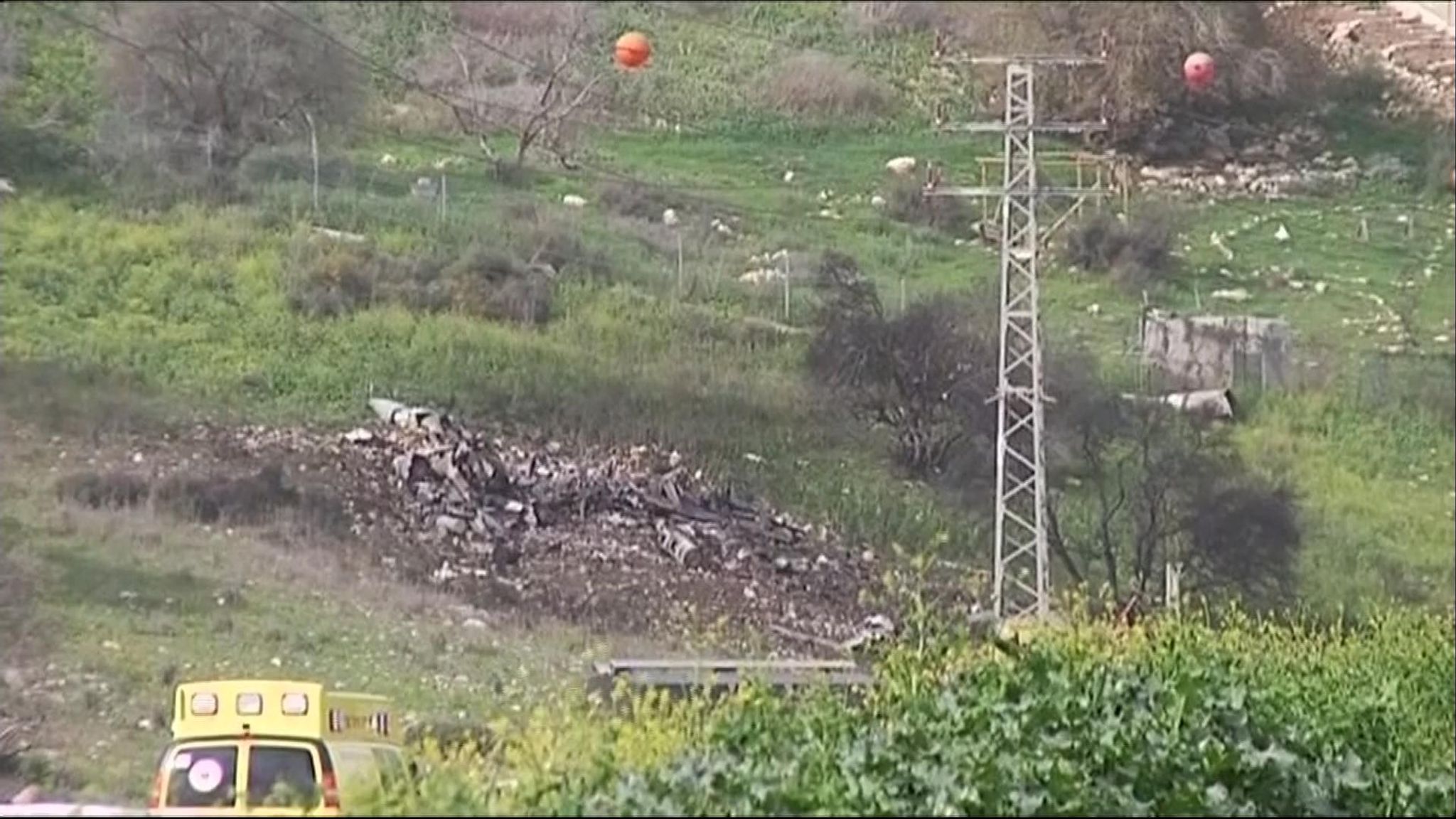 Israeli fighter jet crashes after being 'shot down' during strikes ...
