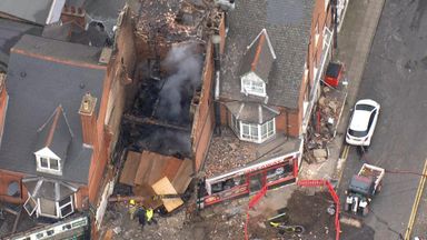 Three men charged over explosion that killed five people in Leicester ...