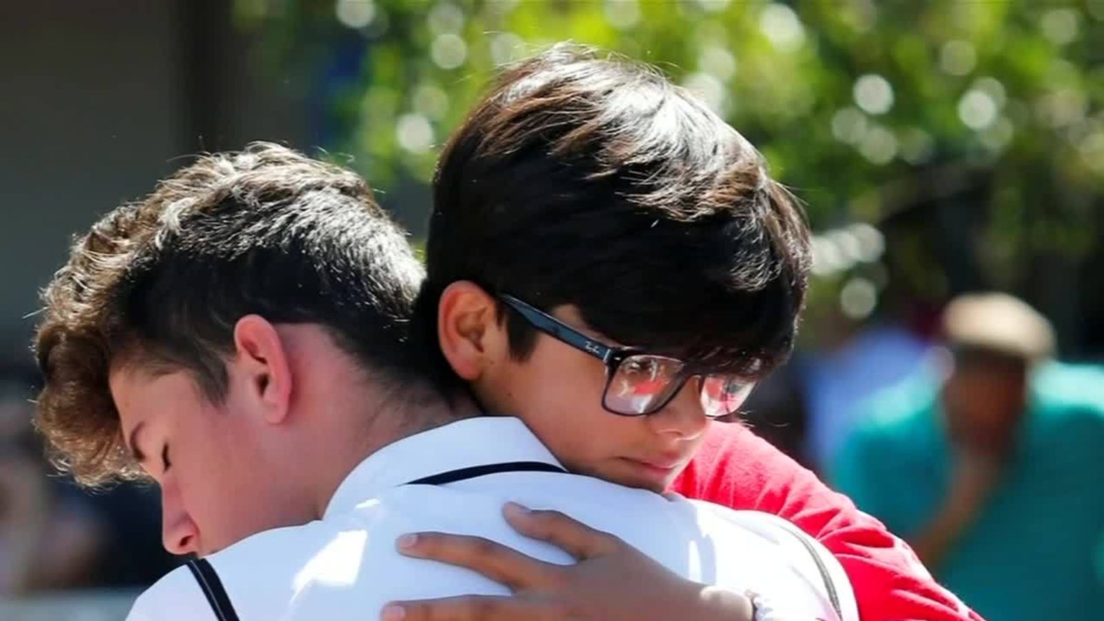 Desperate 911 calls after Florida shooting | News UK Video News | Sky News