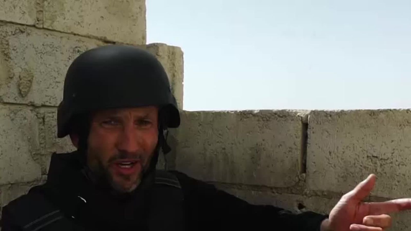 Witnessing 'dangerous' operation in Syria | News UK Video News | Sky News