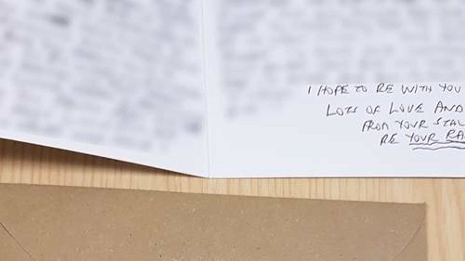 Do you recognise this handwriting? Stalker's notes released by police ...