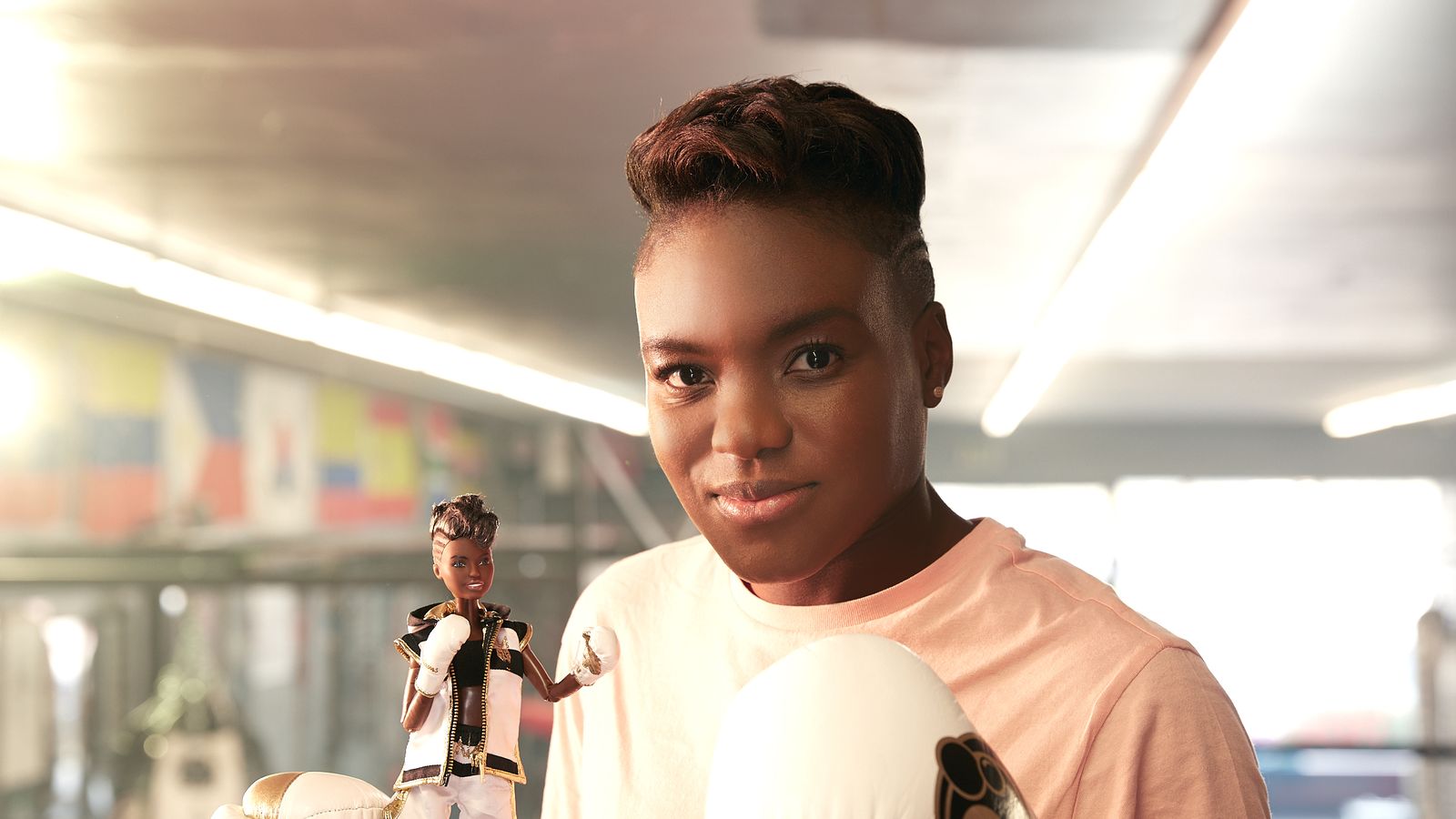 Boxing Barbie for International women's day | News UK Video News | Sky News
