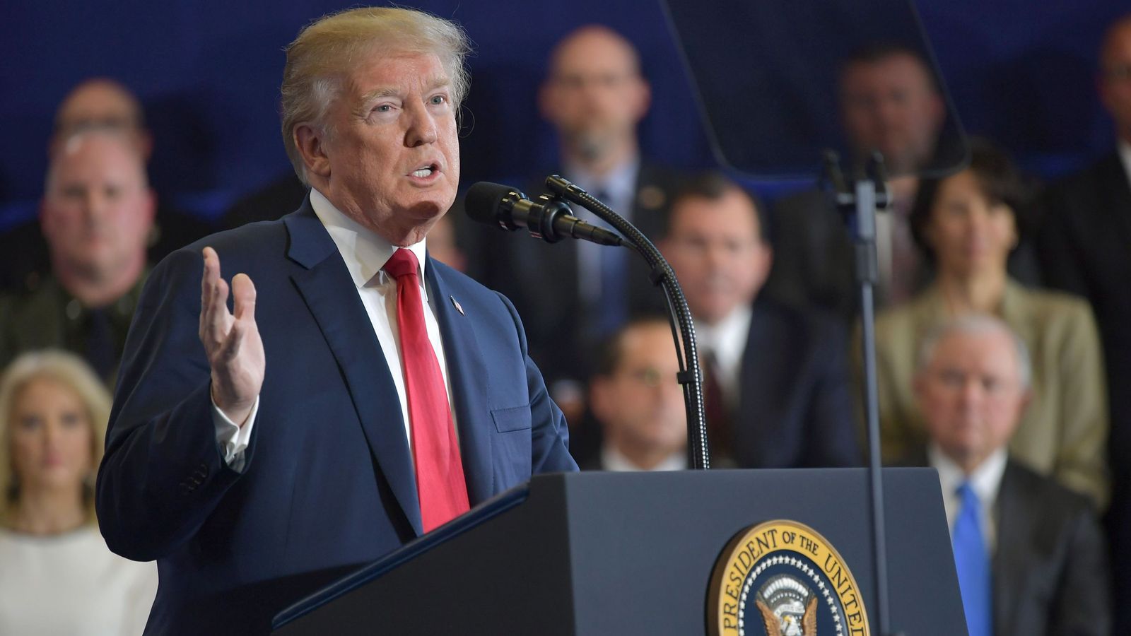 Donald Trump plans death penalty for drug traffickers | US News | Sky News