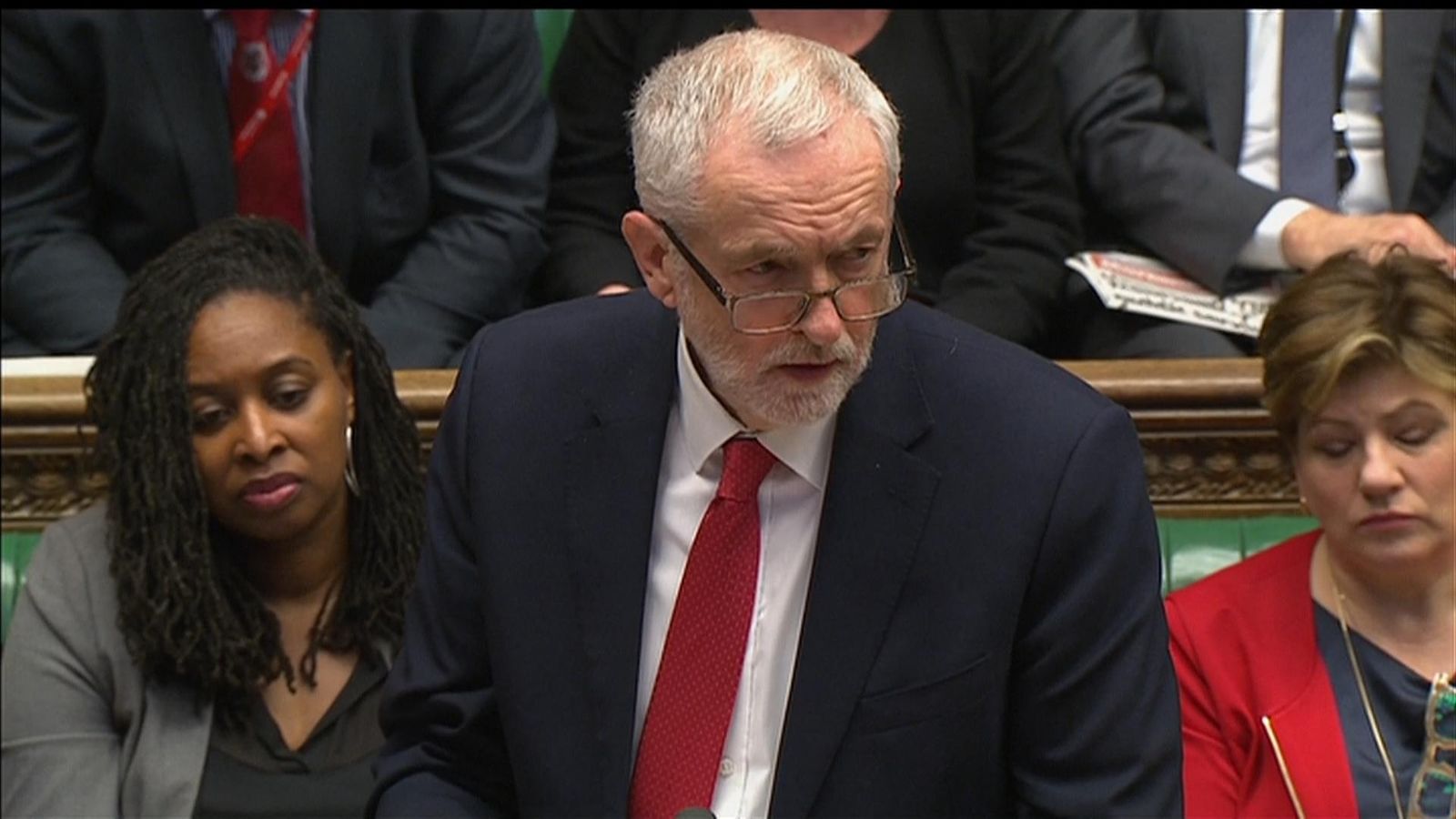 Corbyn jeered as Labour MPs back PM on Russia | News UK Video News ...
