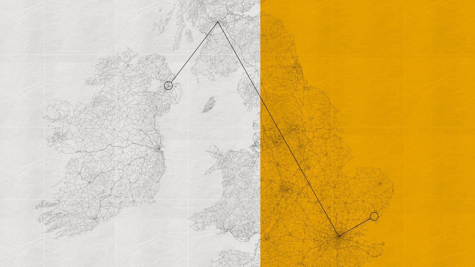 How Northern Ireland is still split | UK News | Sky News
