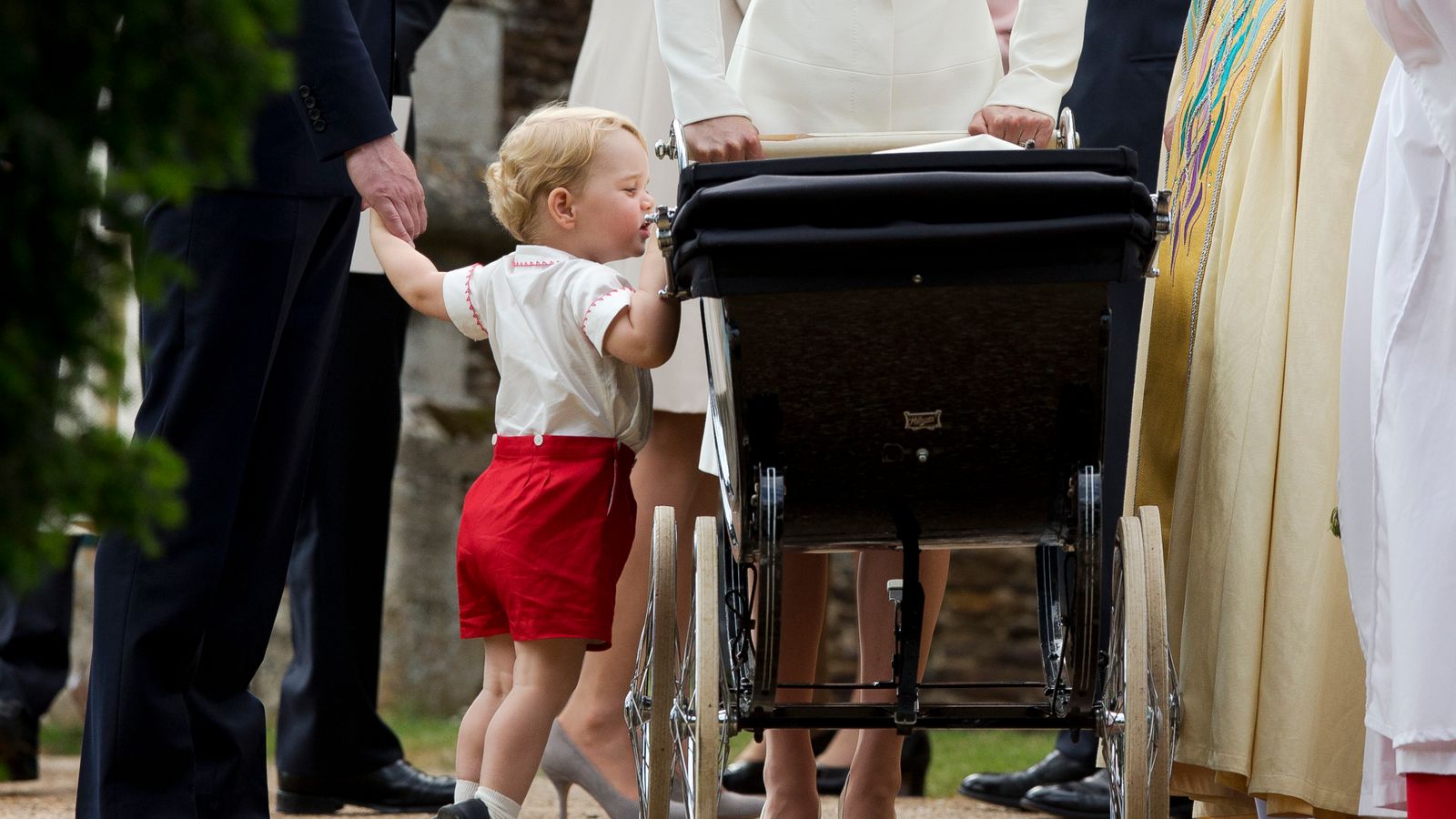 George, Charlotte and Louis' royal childhood | UK News | Sky News