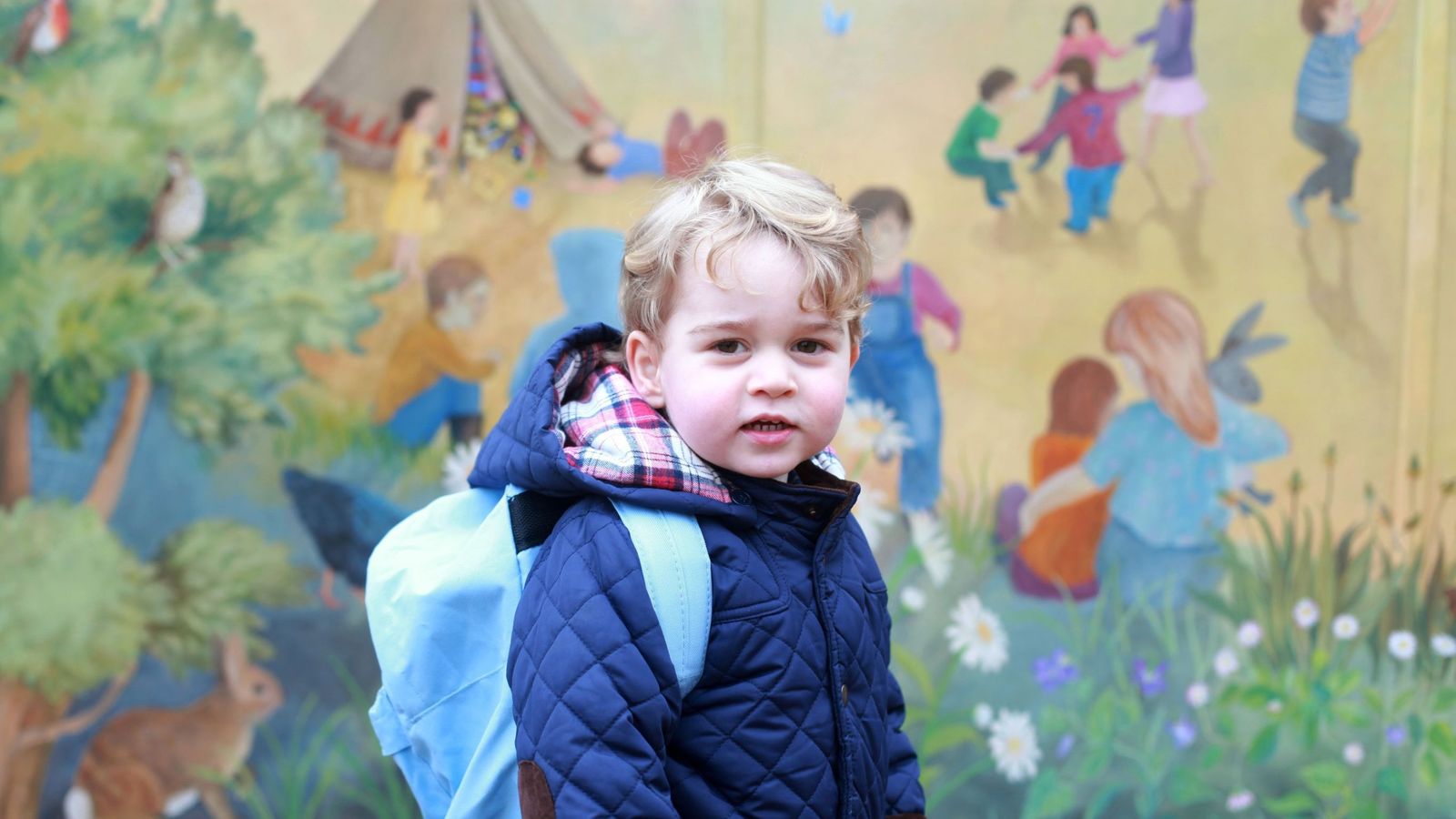 George, Charlotte and Louis' royal childhood | UK News | Sky News