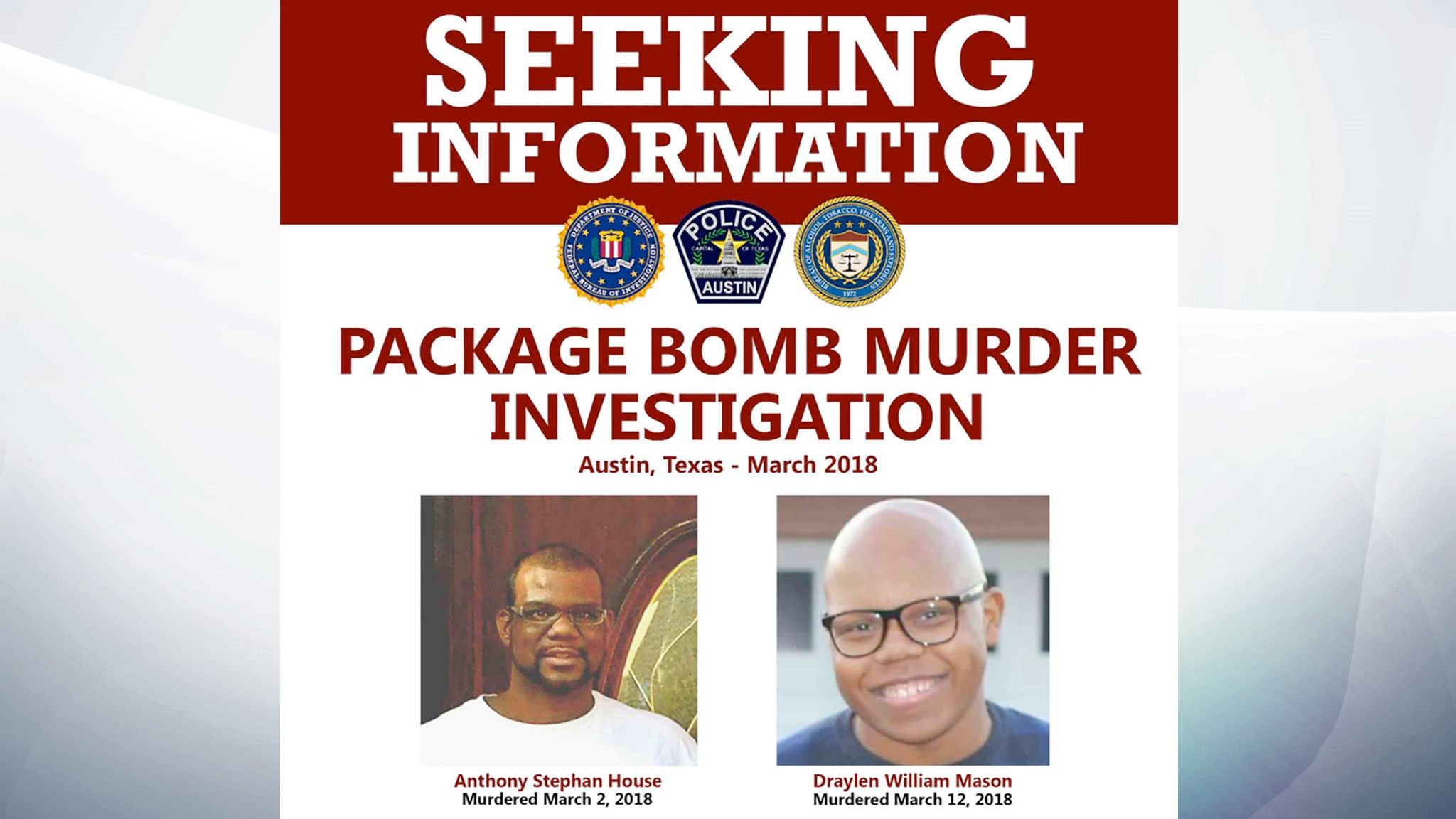 Texas serial bombing suspect dead after blowing himself up inside car ...