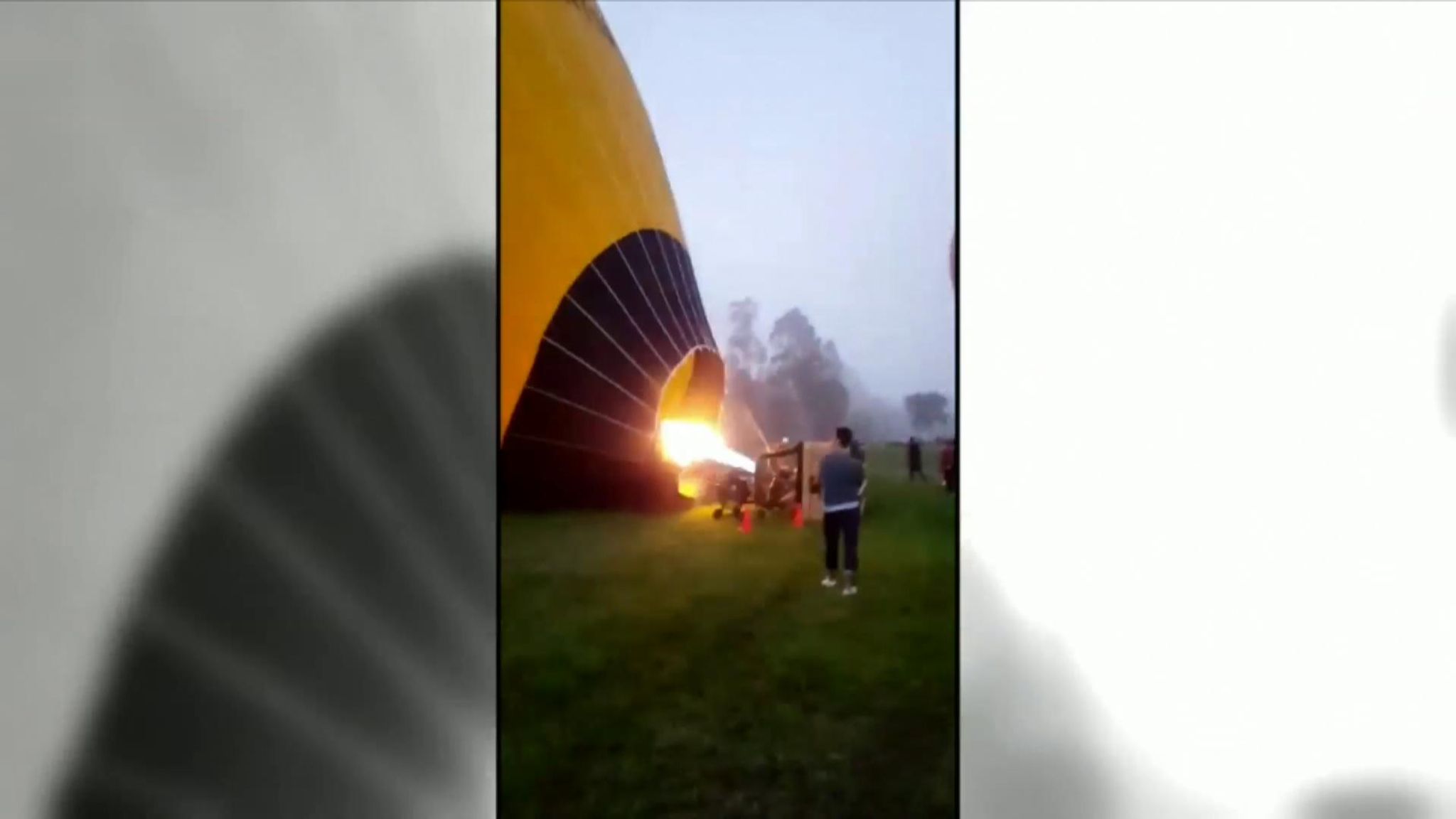 16 hurt as hot air balloon crashes into tree in Australia | World News ...