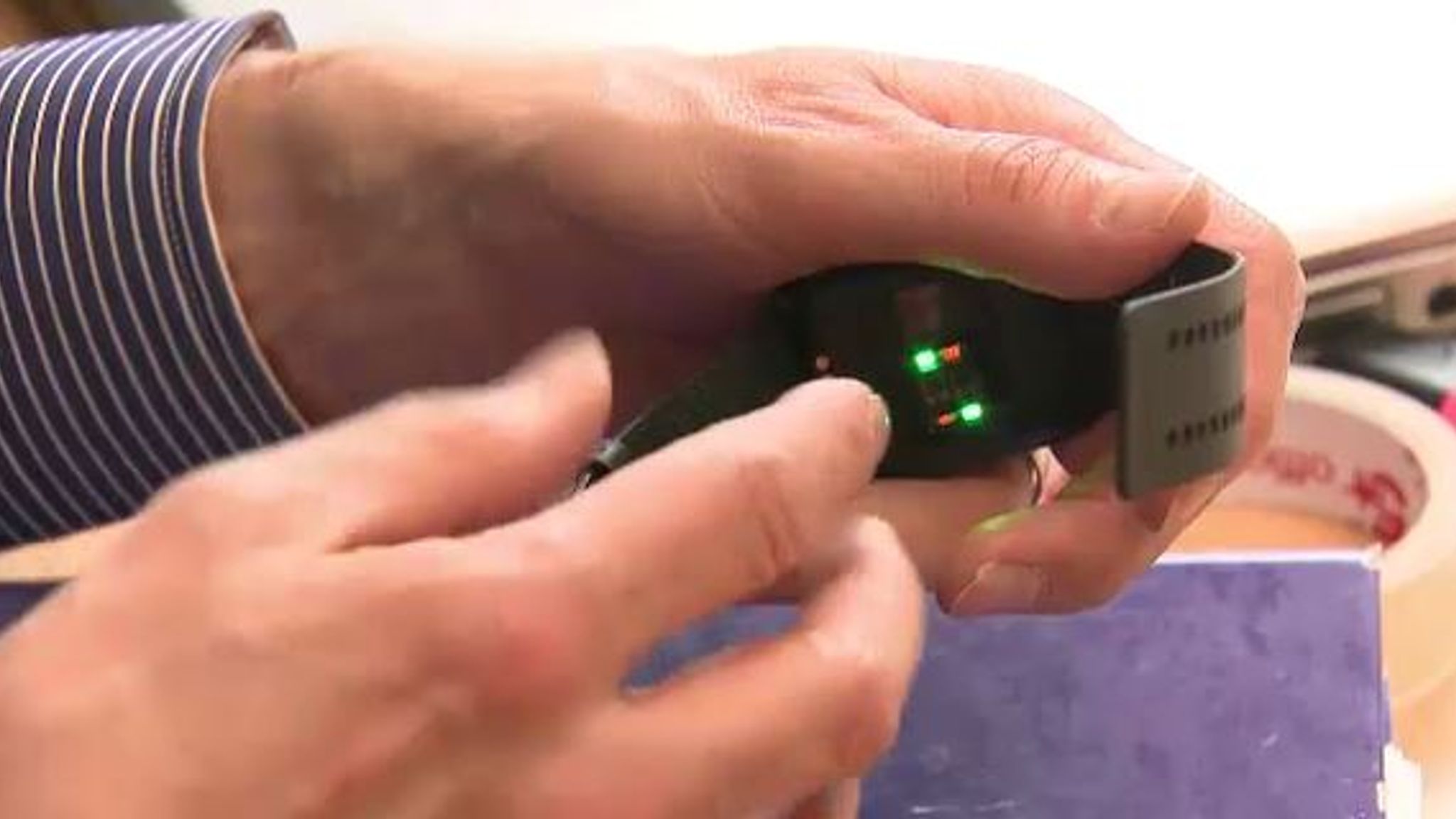 Biometric wristbands could help those with autism | UK News | Sky News