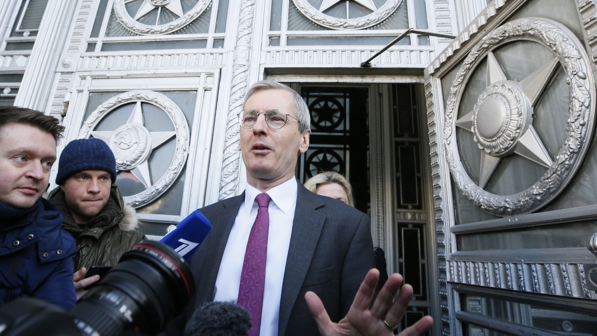 Russia expels British 'spies' after Salisbury poisoning attack | UK News | Sky News