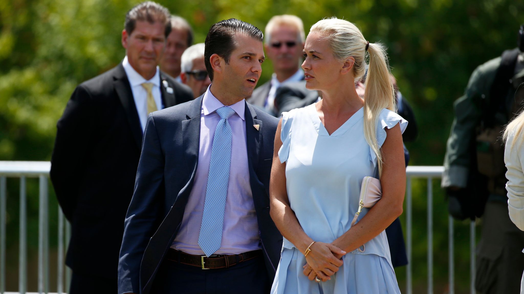 Donald Trump Jr and wife Vanessa to divorce | US News | Sky News