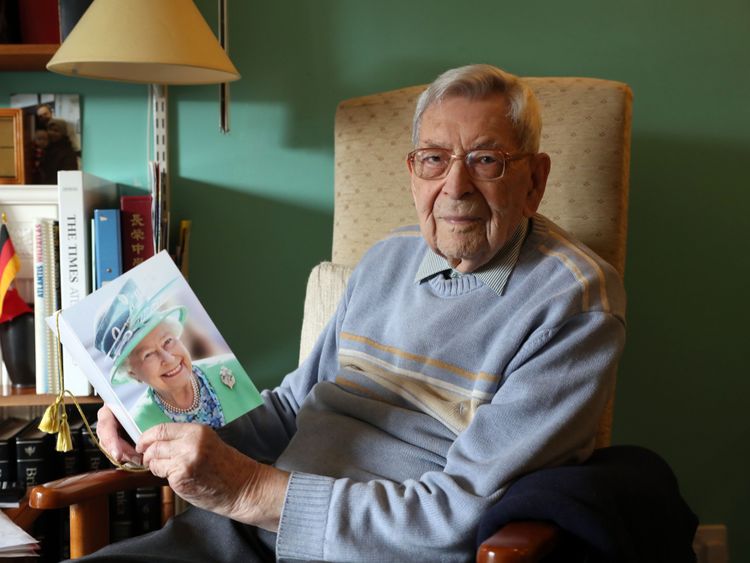 Britain's oldest men celebrate their 110th birthdays on the same day