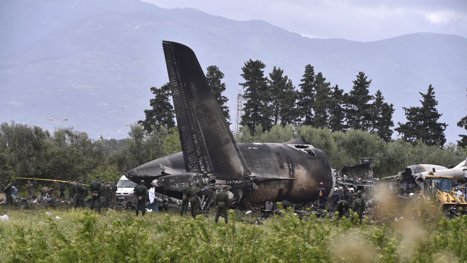 Algerian military plane crash death toll rises to 257 | World News ...